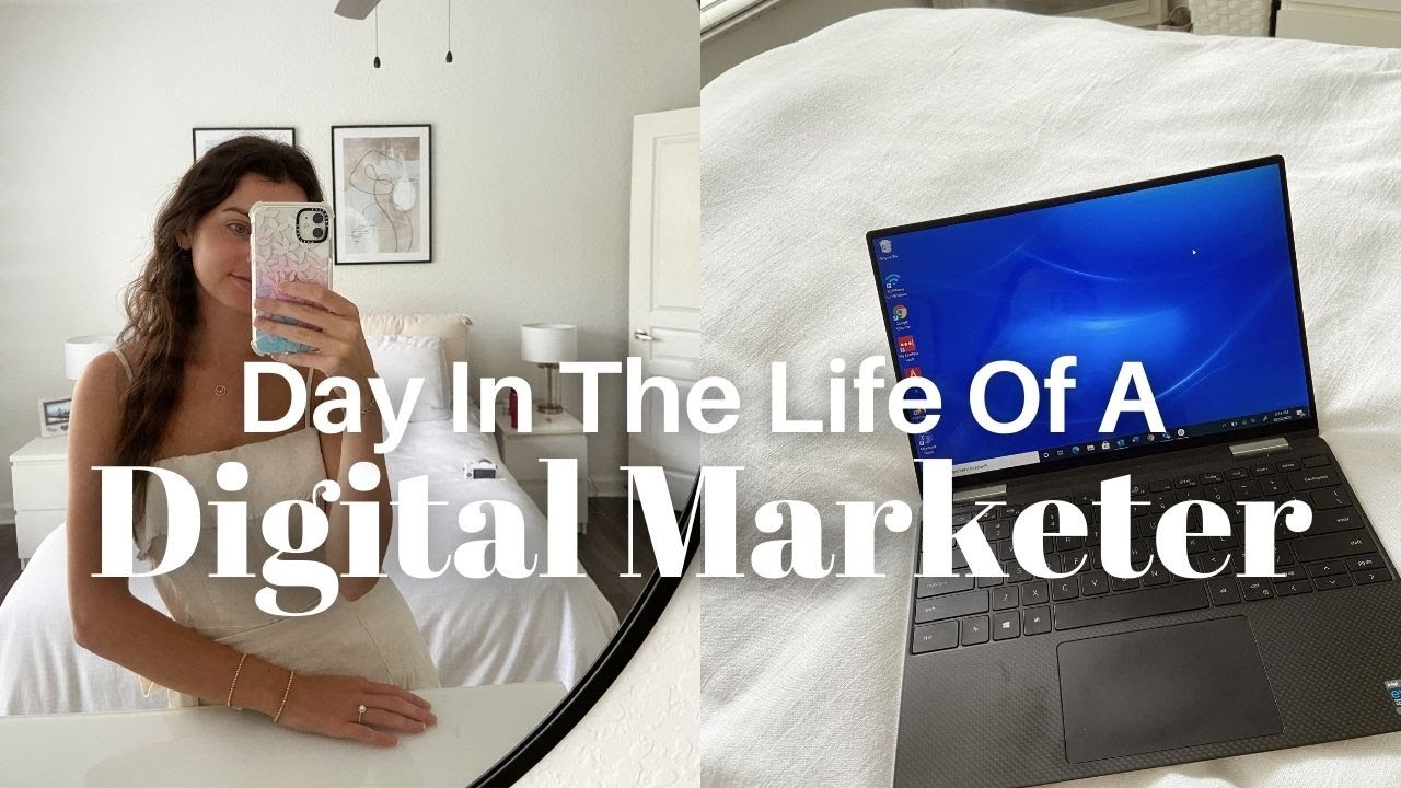 WORK FROM HOME DAY IN THE LIFE OF A MARKETER | Too Much Screen Time ...