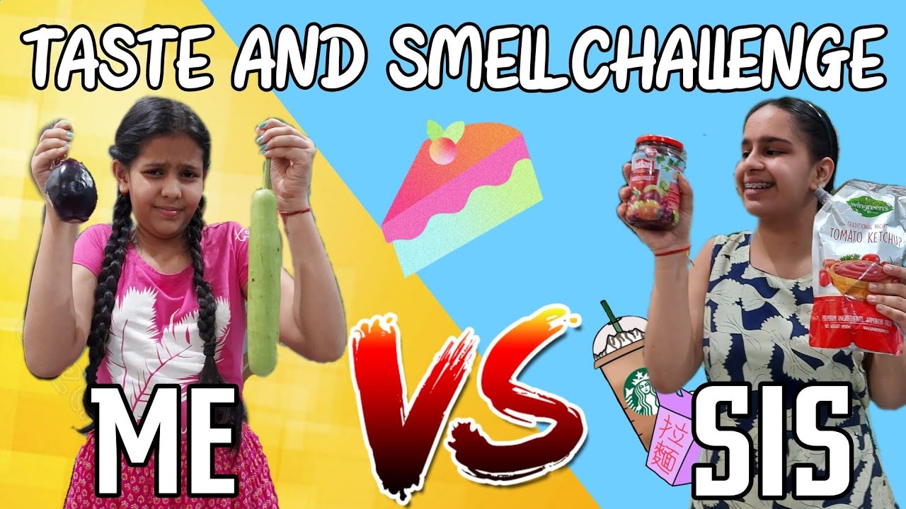 Taste and Smell Challenge 😋| See touch and smell Challenge # ...