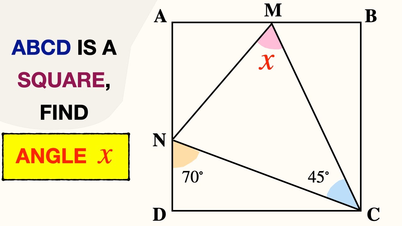A Difficult Olympiad Question that will Test Your Geometry & Algebra ...
