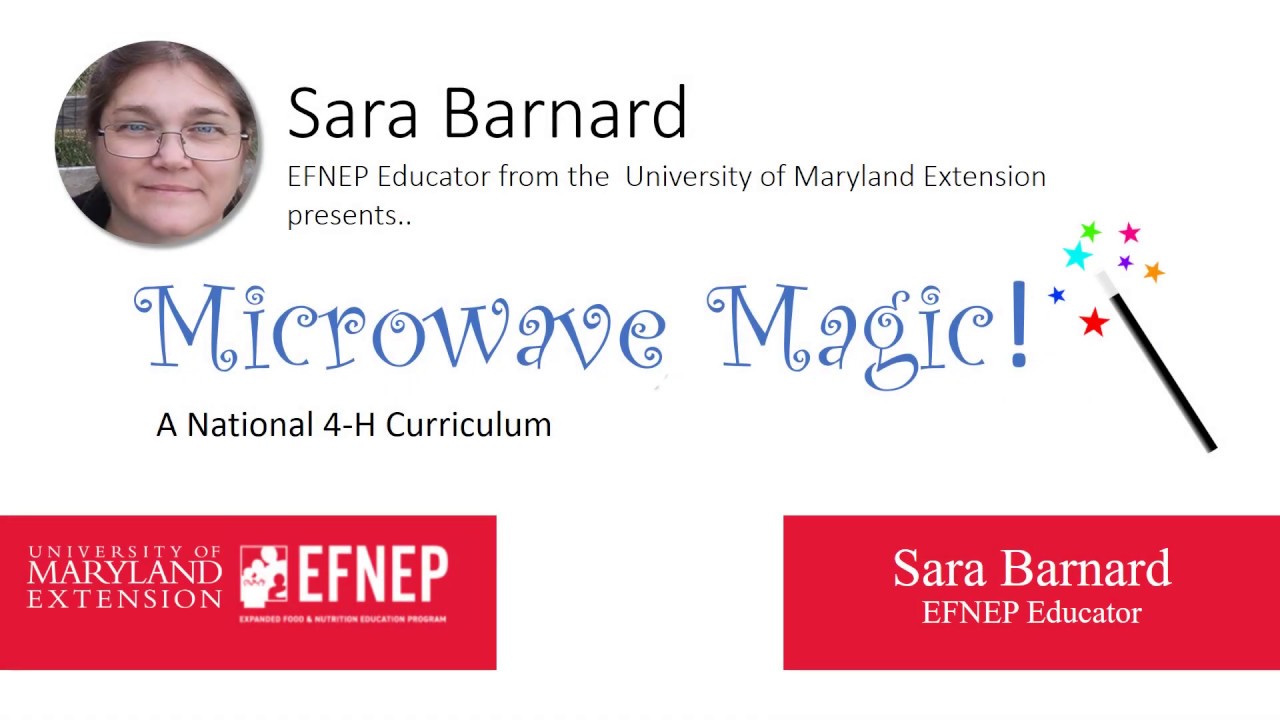 Sara Barnard on Understanding Microwave Hot Spots (Microwave Magic ...