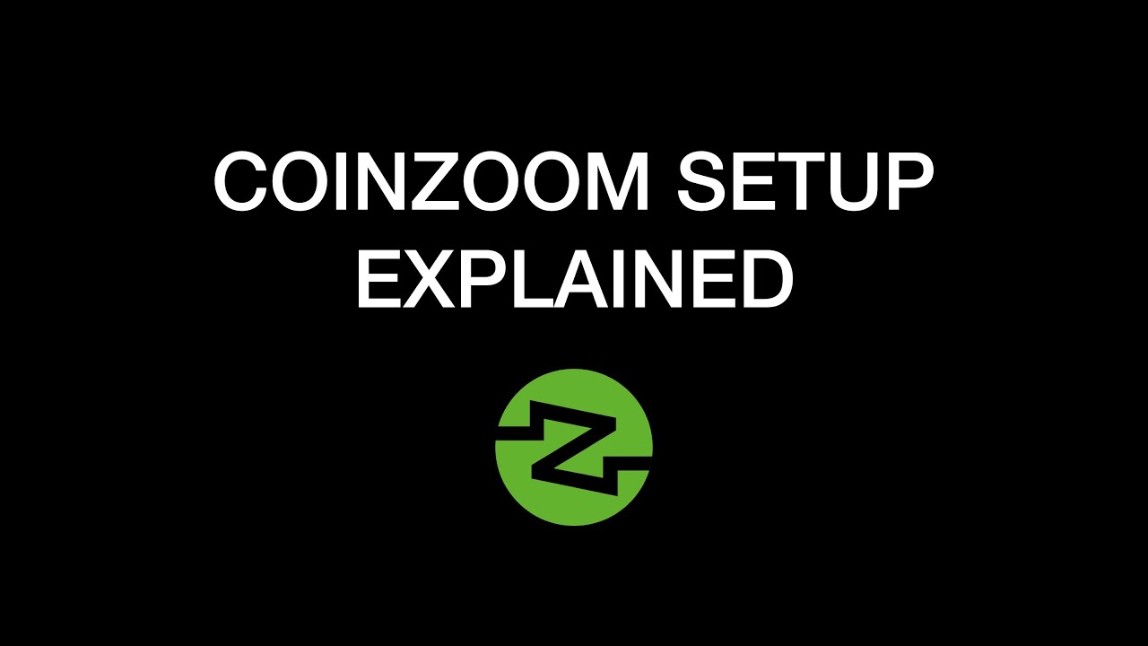 CoinZoom Setup Explained - YouTube