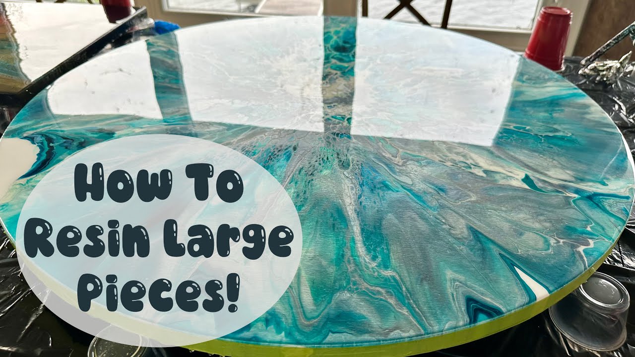 #321 How To Resin Large Artwork! All Of The Tips And Tricks! - YouTube