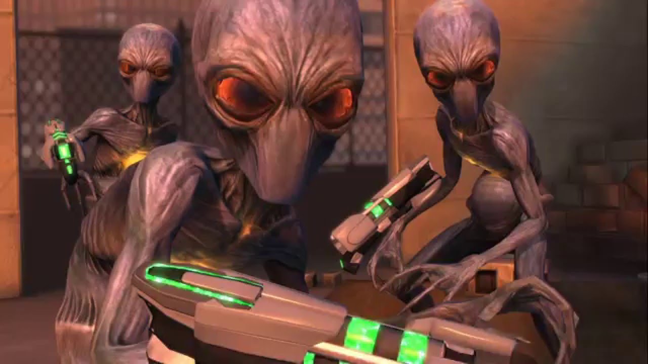 DIE ALIEN SCUM:XCOM ENEMY WITHIN - YouTube