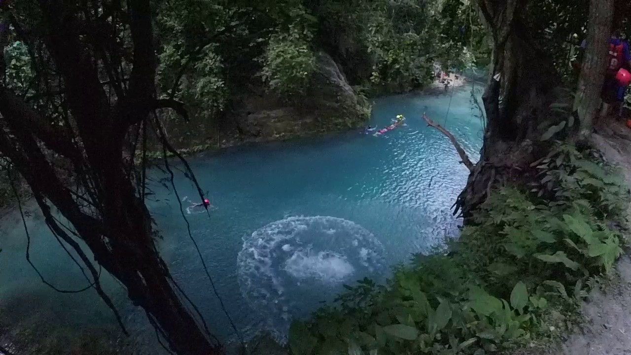 Raph's 40-foot Jump (Badian Canyoneering) - YouTube