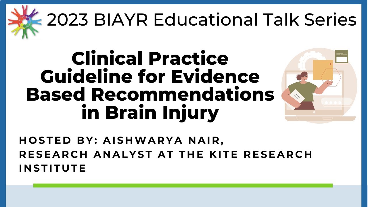 Clinical Practice Guideline for Evidence Based Recommendations in Brain ...