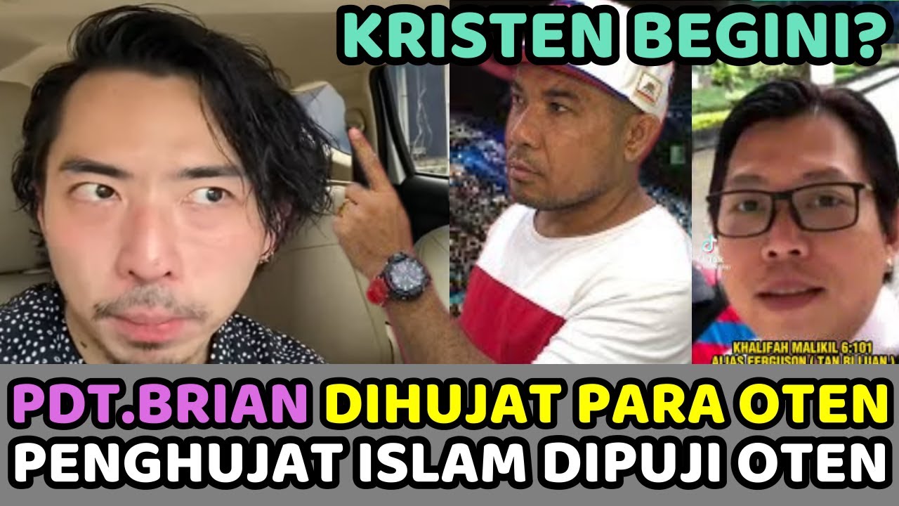 Oteh oh Oten..Pendeta Brian Yg Toleransi diSerang, Polikardus di Puji ...