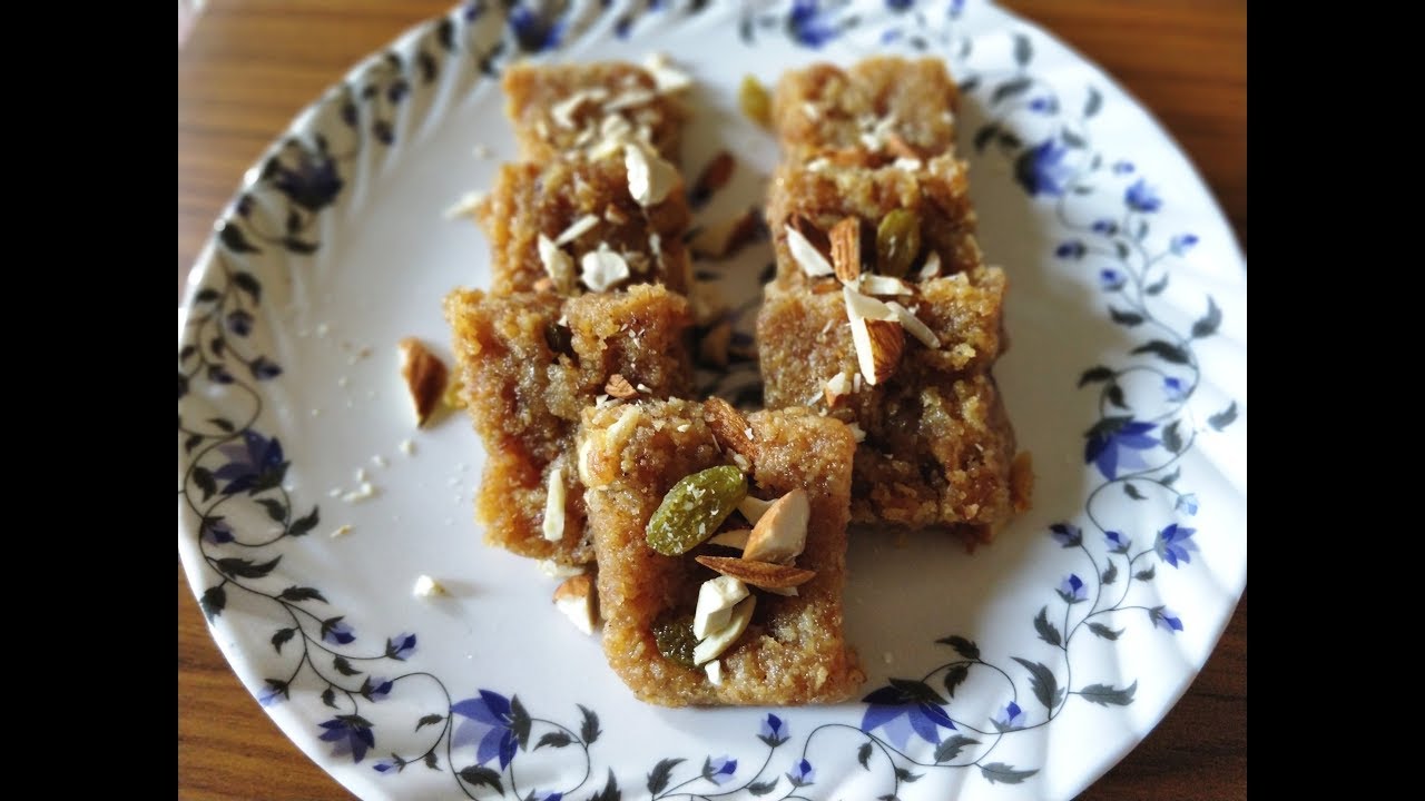 ब्रेड की बर्फी रेसिपी / Burfi made from Bread /How to make Burfi at ...
