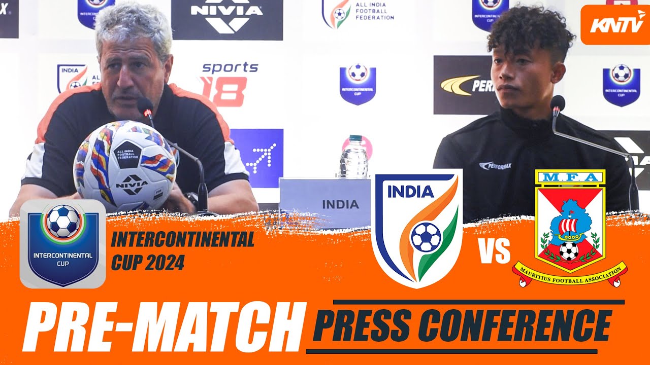 India vs Mauritius | Manolo Márquez & Naorem Roshan Singh Press ...