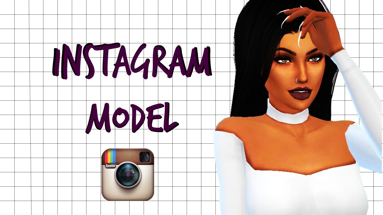The Sims 4 | Instagram Model | CAS - YouTube