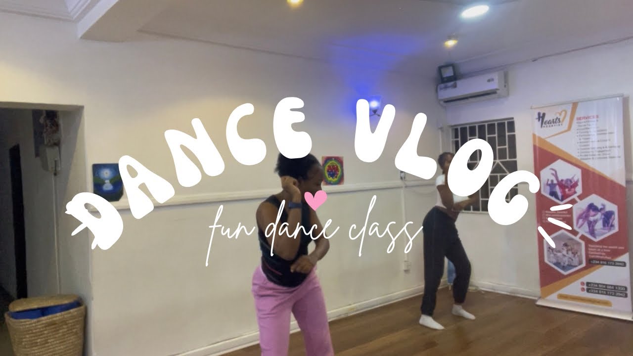 Vlog♥️ Take A Dance Class with me 💐💐 - YouTube