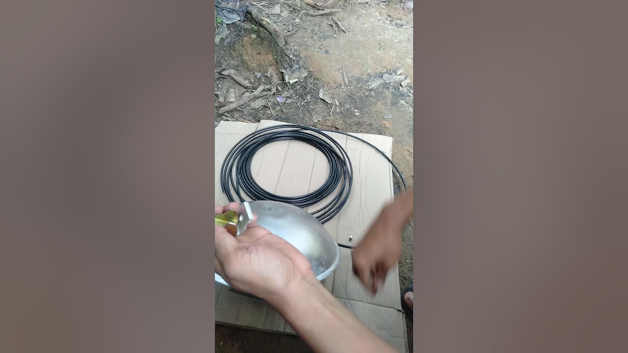 cara membuat antena wajan bolik - YouTube