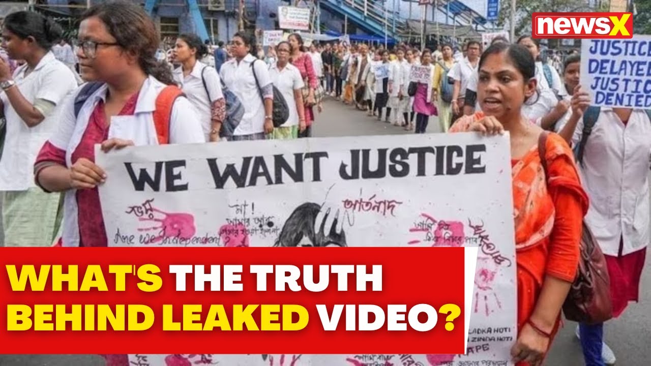 Kolkata Rape Case | What's The Truth Behind The Leaked Video? | NewsX ...