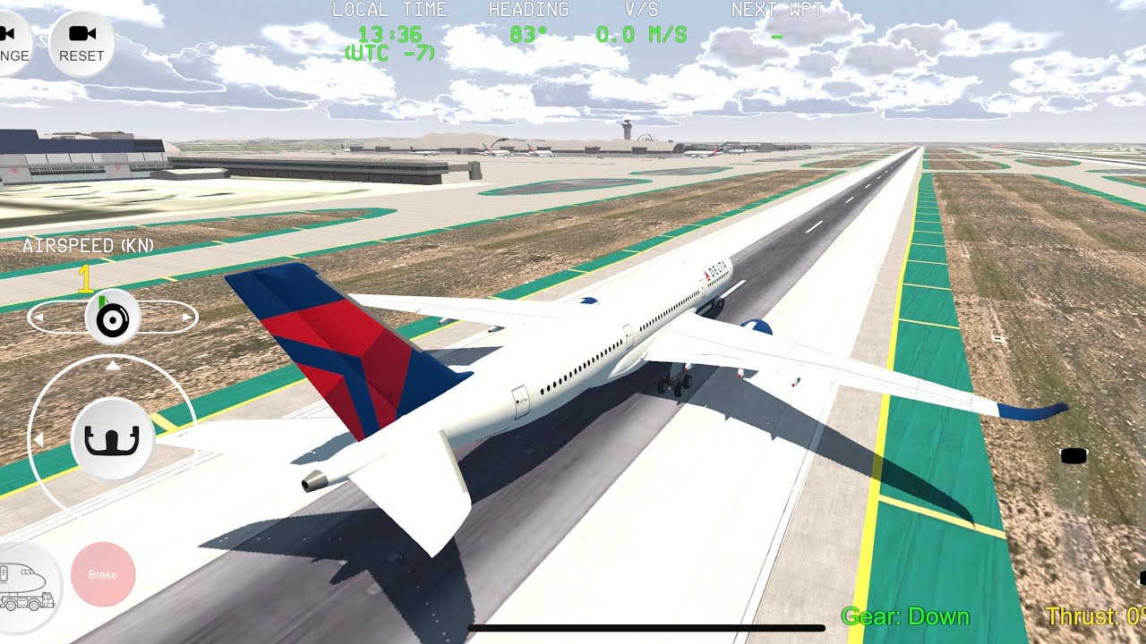 RC FS Advanced Real Flight Simulator GamePlay A359 DELTA by ios Android ...