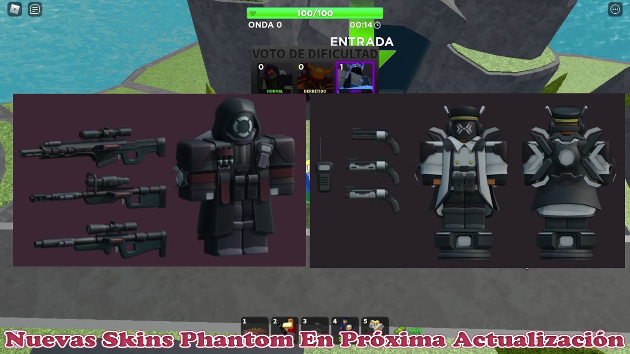 Nuevas Skins Phantom Próximamente En Tds (Tower Defense Simulator ...