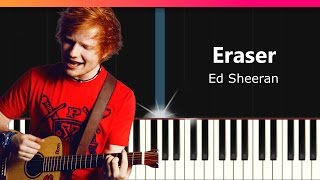 Eraser Sheet Music (Piano, Guitar, Voice) - PDF Download & Streaming ...