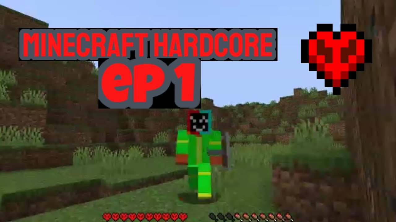 Minecraft hardcore Ep1 ‑ Made with FlexClip - YouTube