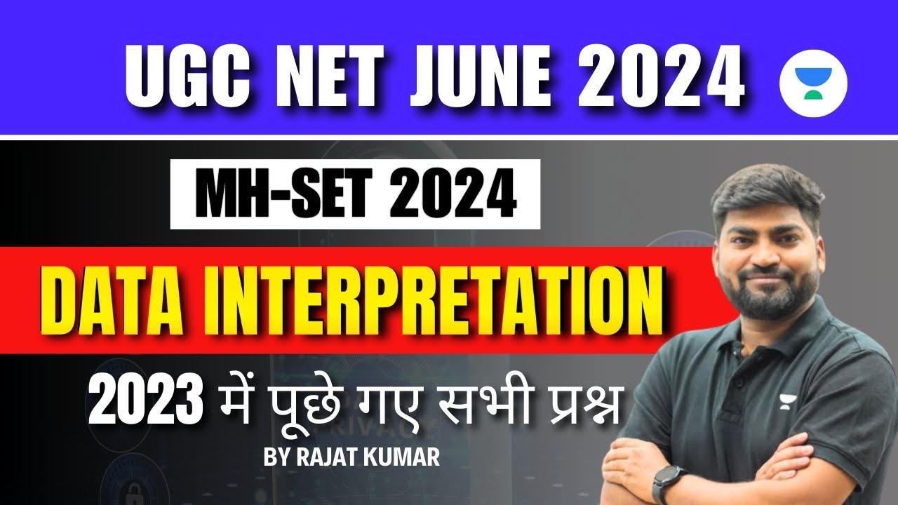 UGC NET June | MH-SET 2024 | Data Interpretation | 2023 में पूछे गये सभी प्रश्न |UGC NET Rajat ...