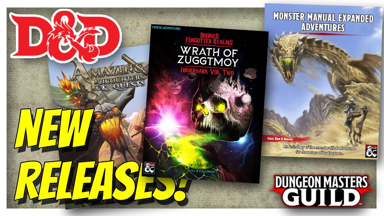 Wrath of Zuggtmoy! Monster Manual Expanded Adventures! D&D New Releases ...