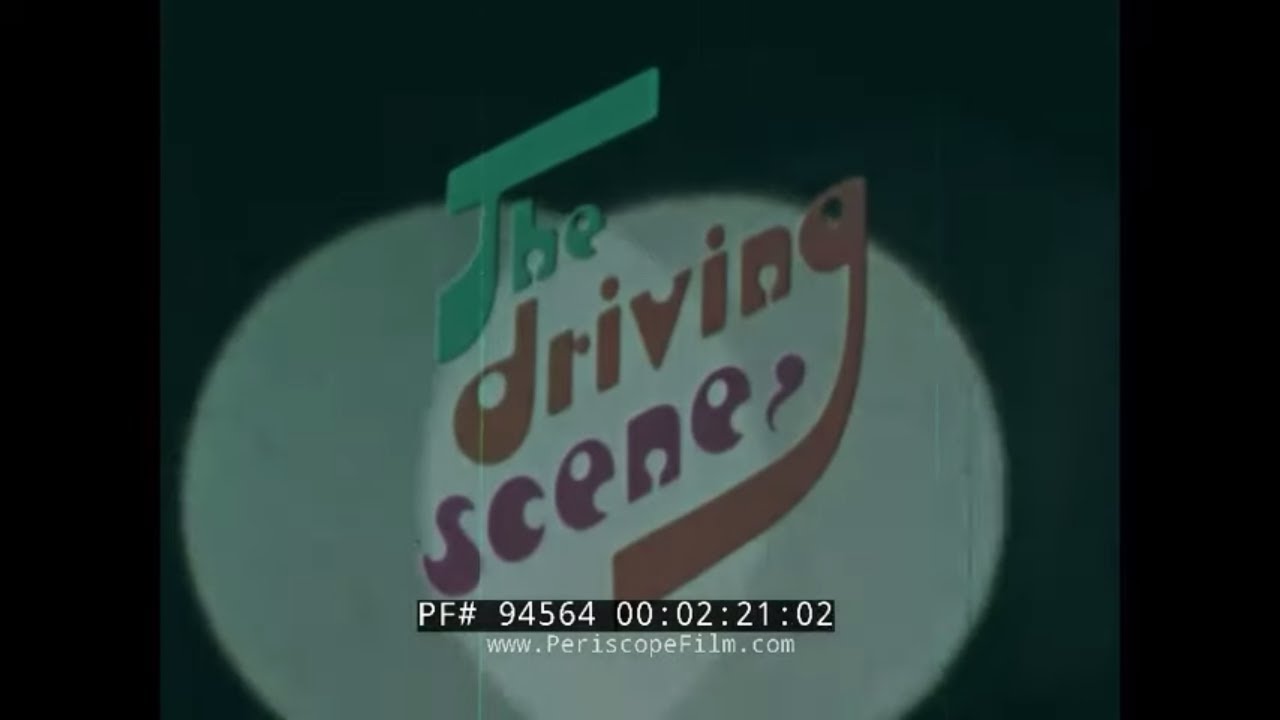 "THE DRIVING SCENE" 1960s DRIVER EDUCATION FILM w/ JEAN SHEPHERD ...