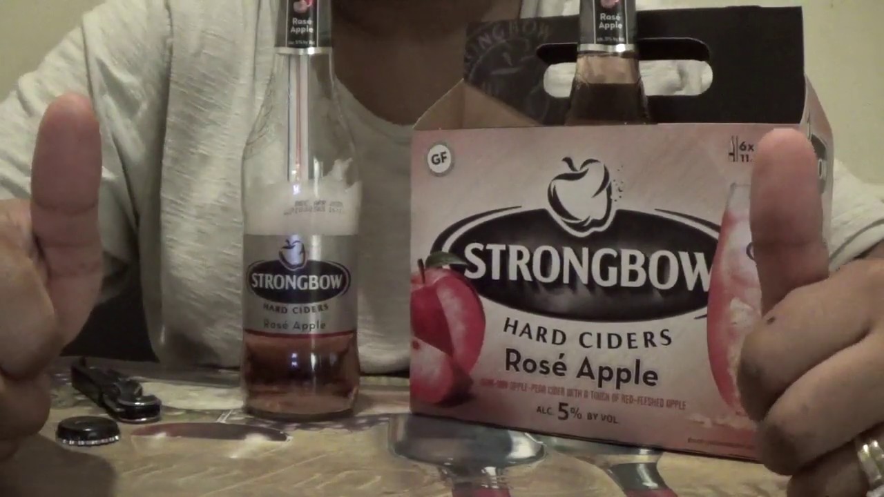 STRONGBOW HARD CIDERS ROSE APPLE REVIEW TASTE TESTING TUESDAY/WINE DOWN ...