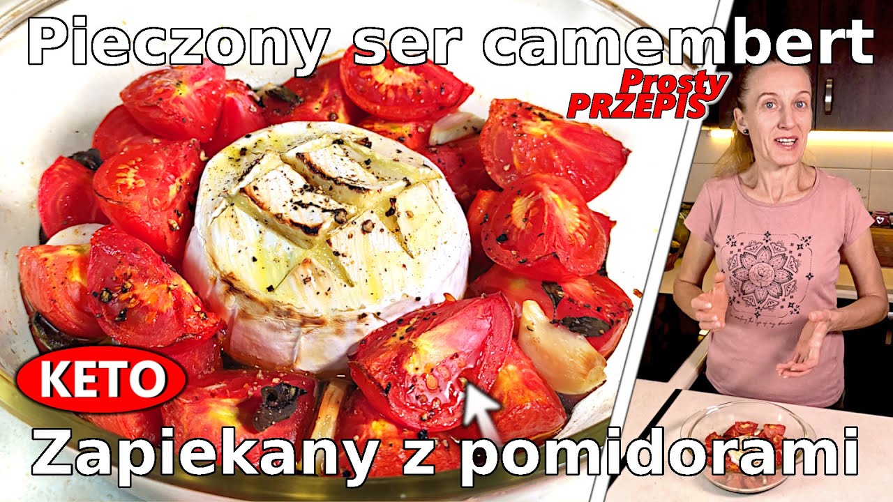 Wspaniały SER CAMEMBERT pieczony z czosnkiem - Jak zrobić ZAPIEKANY ser ...