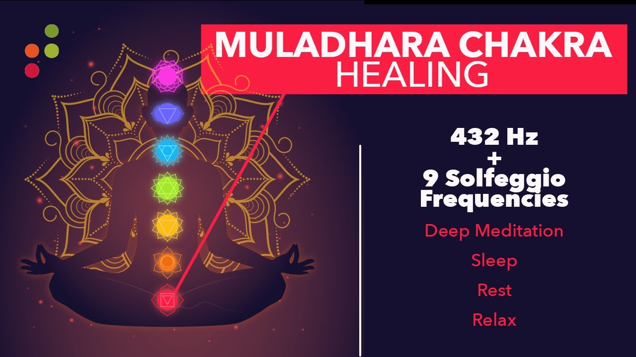 432 Hz Root Chakra Healing Music | All 9 Solfeggio Frequencies ...