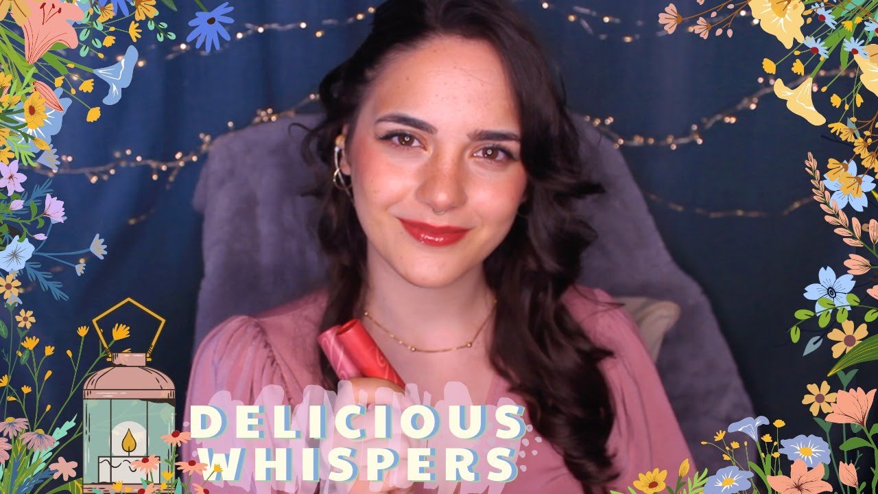 SLEEP TIGHT with Tingly Whispers and Makeup Triggers in ASMR 🌙 Tingles ...