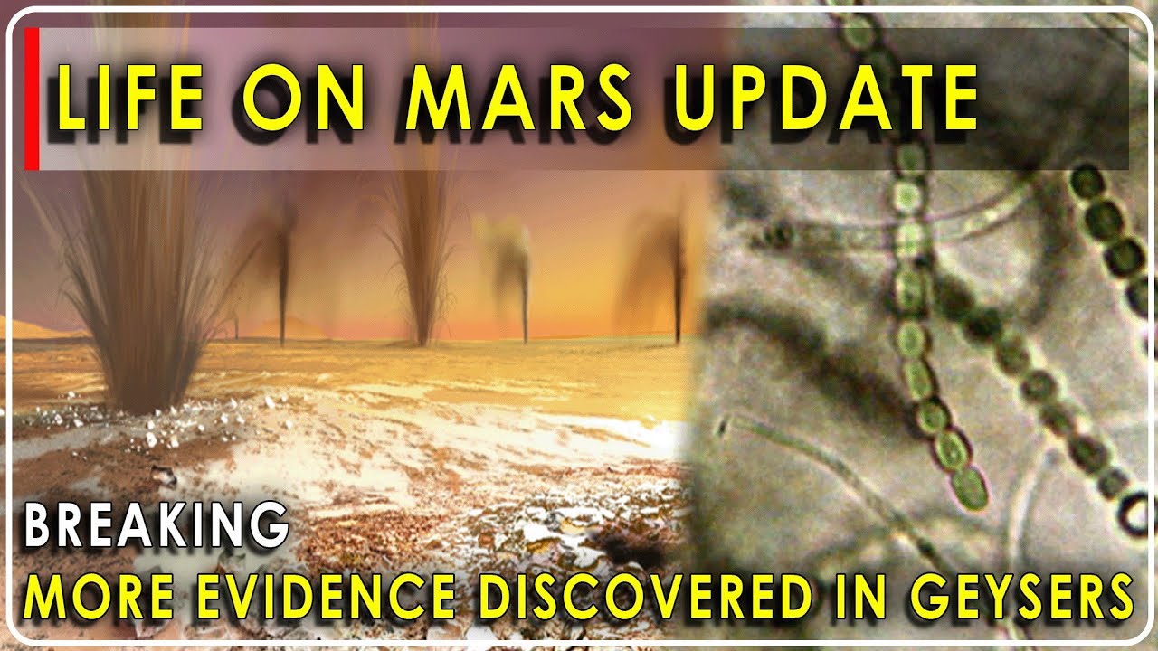 Life on Mars - Surprising Discovery!! Martian geysers reveal signs of ...