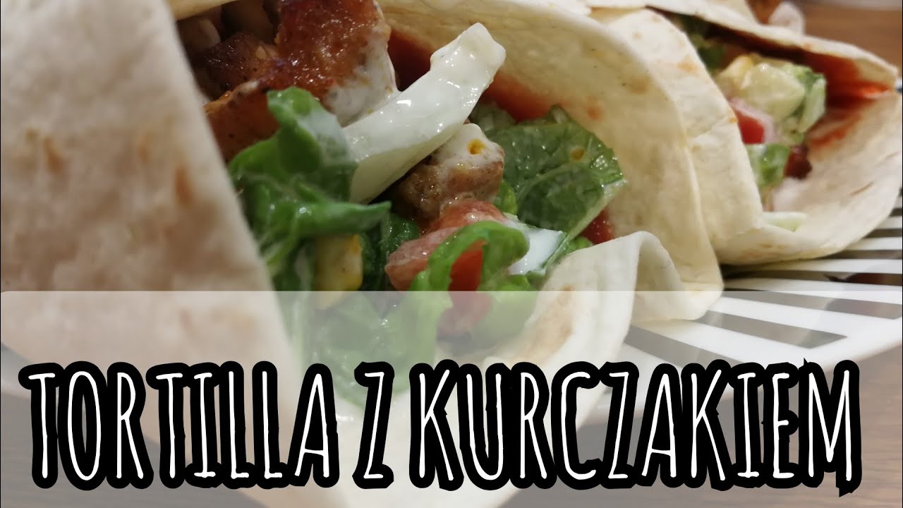 Jak zrobić PYSZNE ROLLO KEBAB, TORTILLA Z KURCZAKIEM I WARZYWAMI Domowy ...