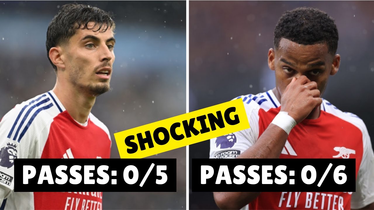 Havertz & Timber Completed 0 Passes in 90 Minutes During Arsenal's 2-2 ...