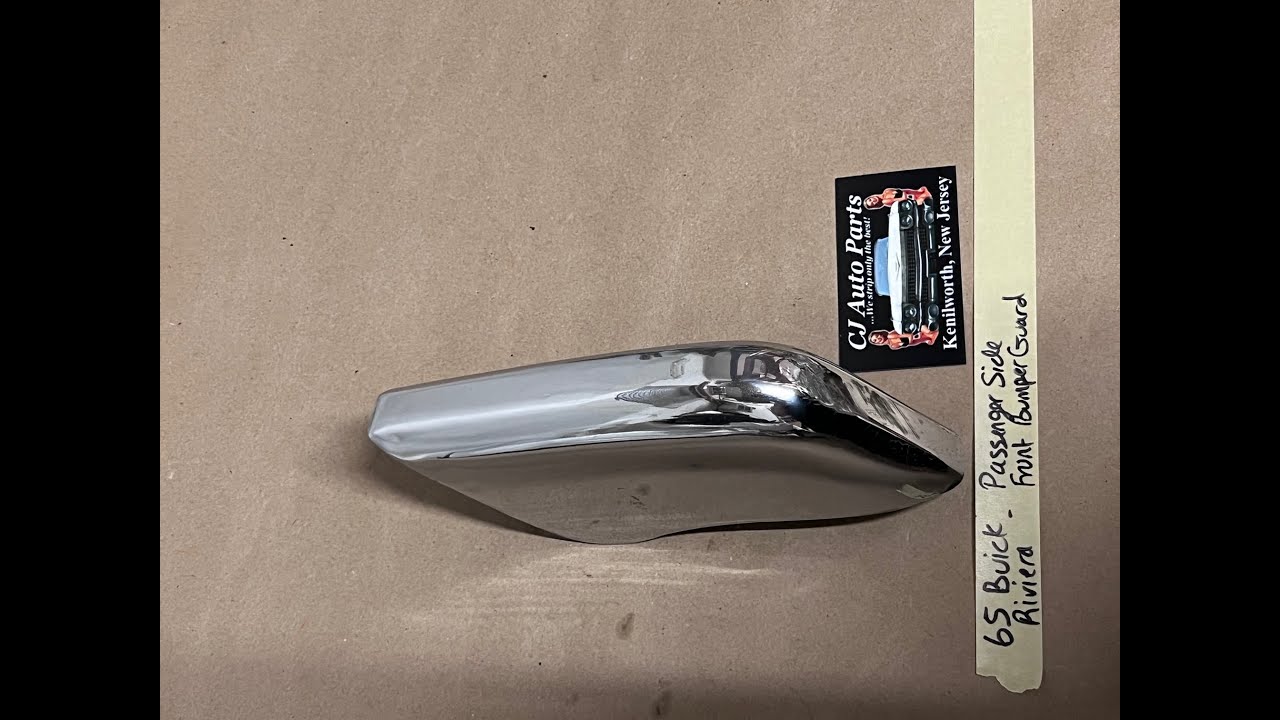 OEM 65 Buick Riviera RIGHT PASSENGER SIDE FRONT BUMPER GUARD BUMPERETTE ...