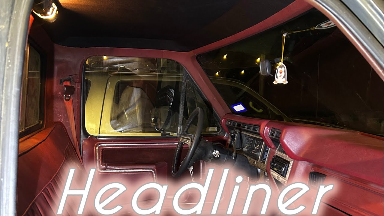 How to do Headliner on any vehicle! - YouTube