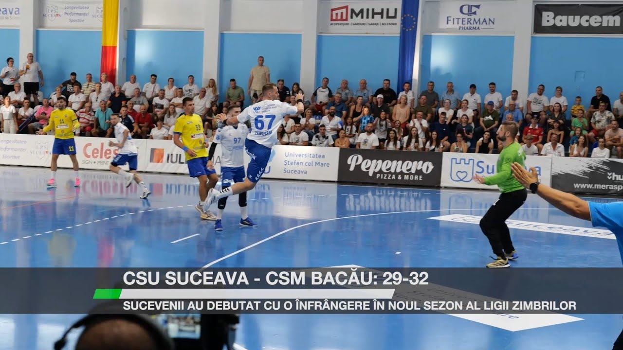 CSU Suceava – CSM Bacău: 29-32 - YouTube