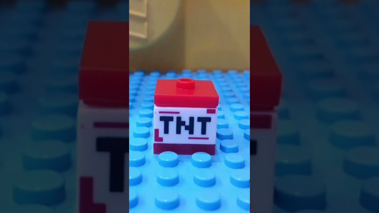 placeing a lego TNT - YouTube