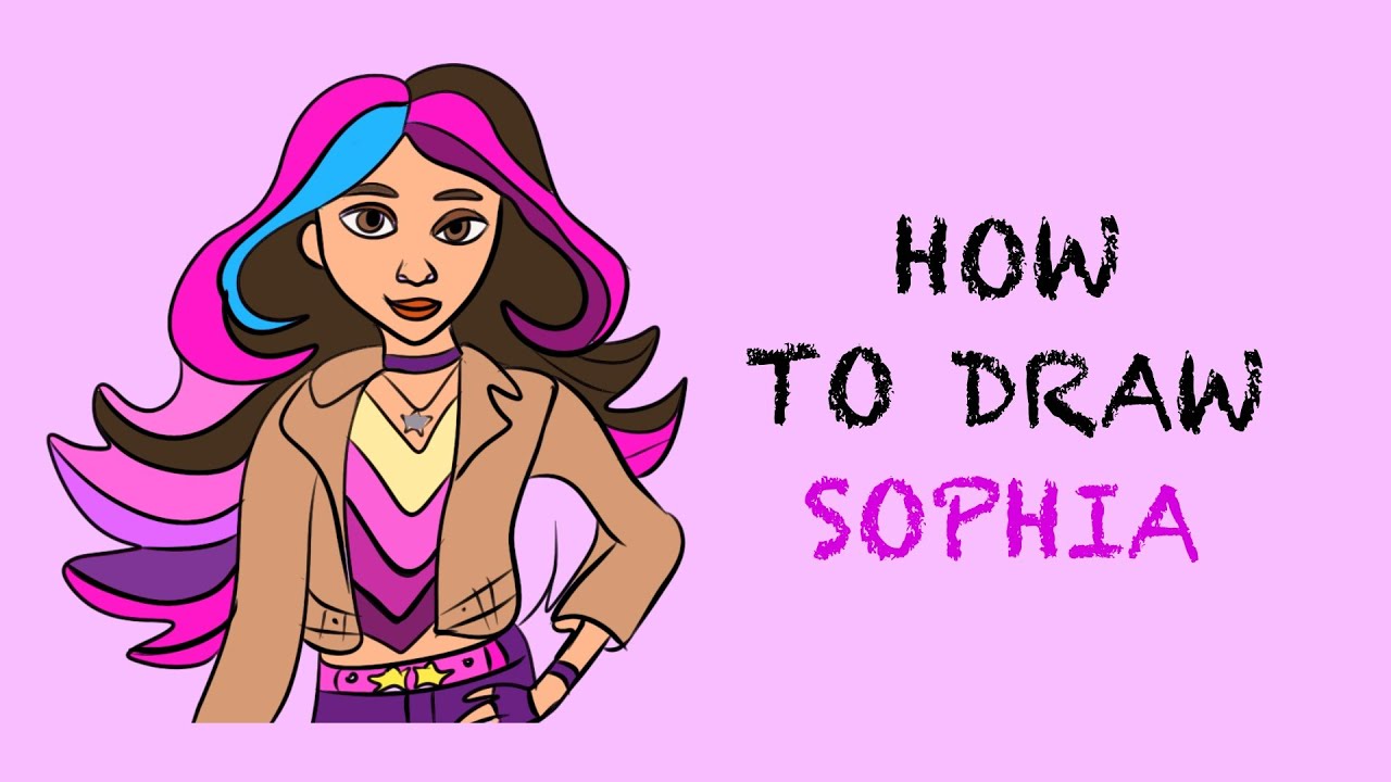 How to draw Sophia || Unicorn Academy - YouTube