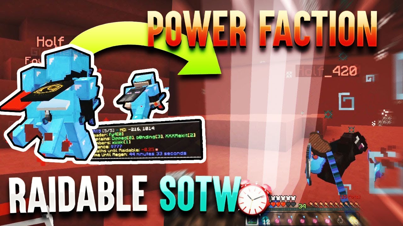MAKING A POWER FACTION RAIDABLE ON SOTW IN UNDER 10 SECONDS *SOLO ...