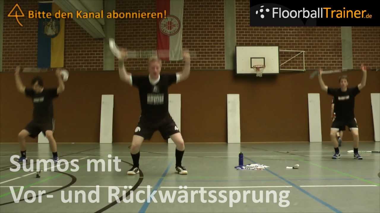 Floorball HIIT Workout 001 - YouTube