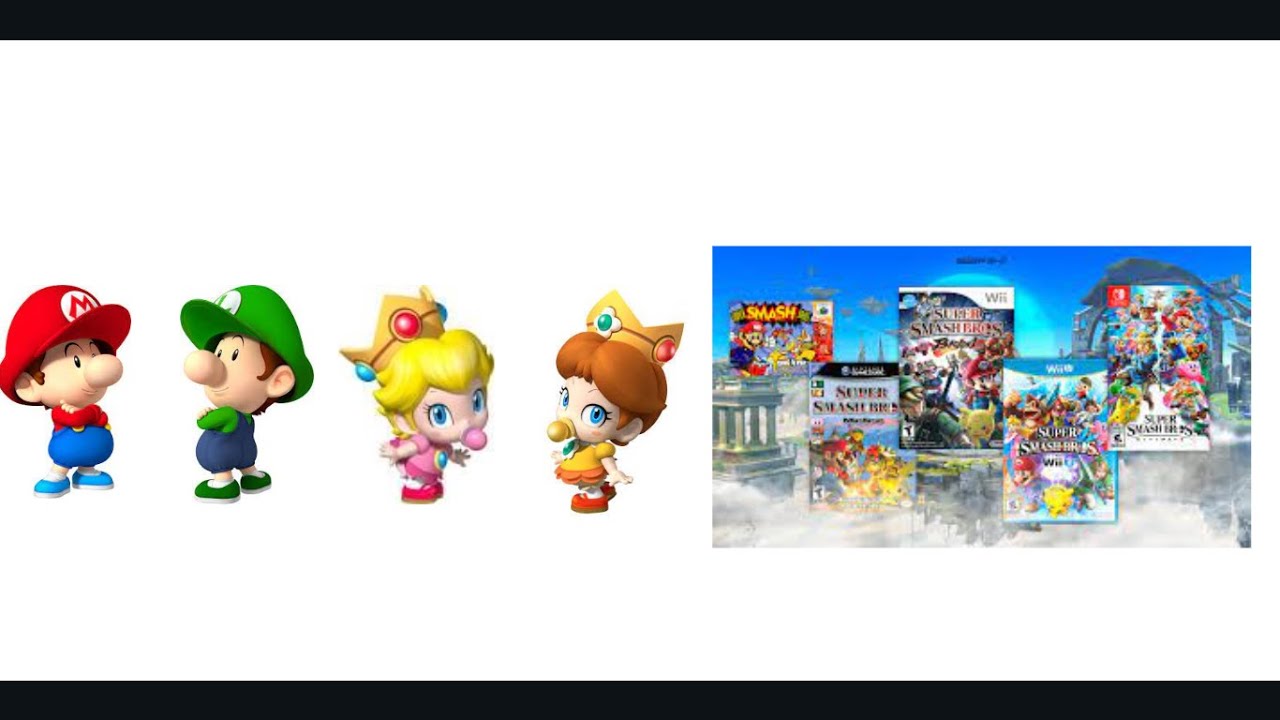 babies rank smash bros games - YouTube