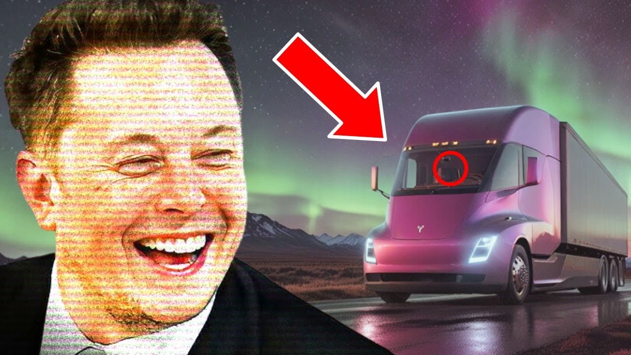 NEW Tesla Semi Sleeper Cab Version Launched! Elon Musk Reveals 250 000 ...