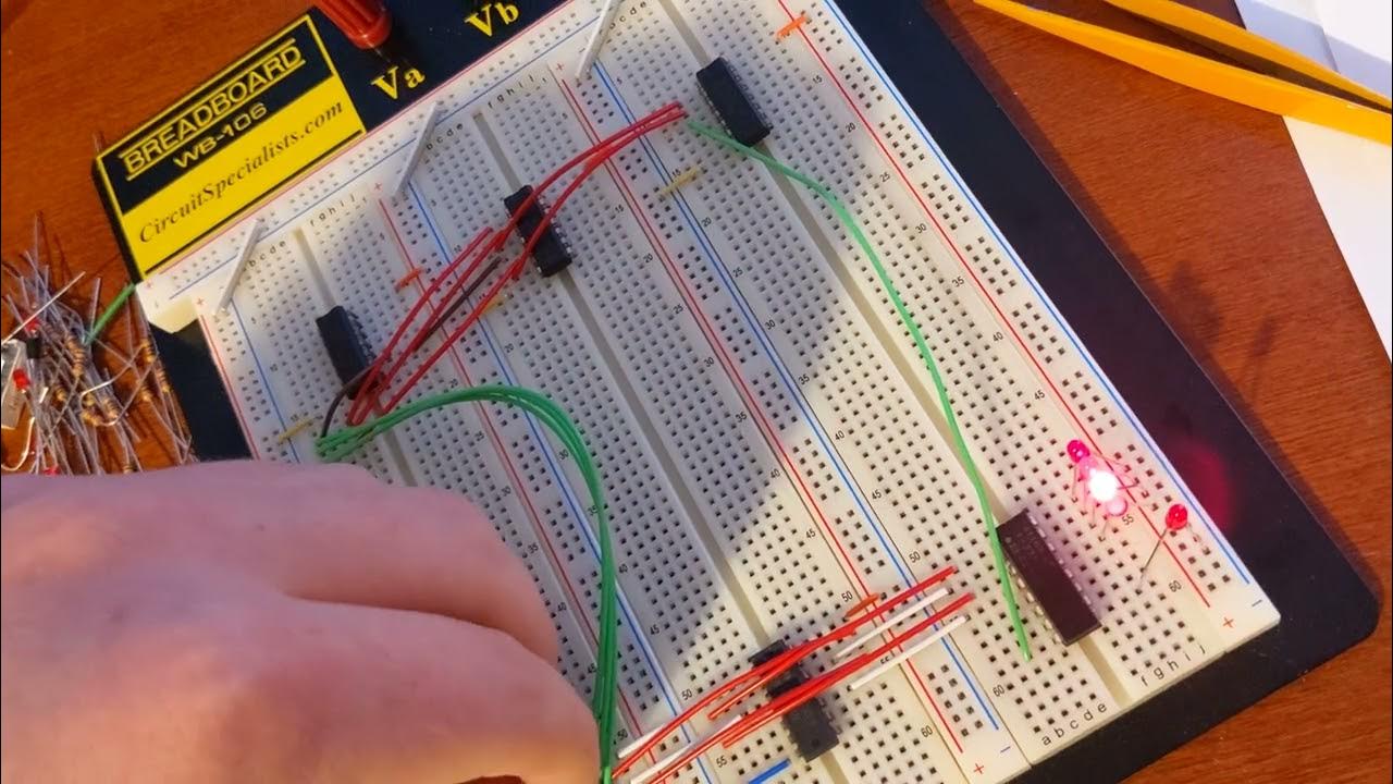 Minimized SOP prime number detector - YouTube