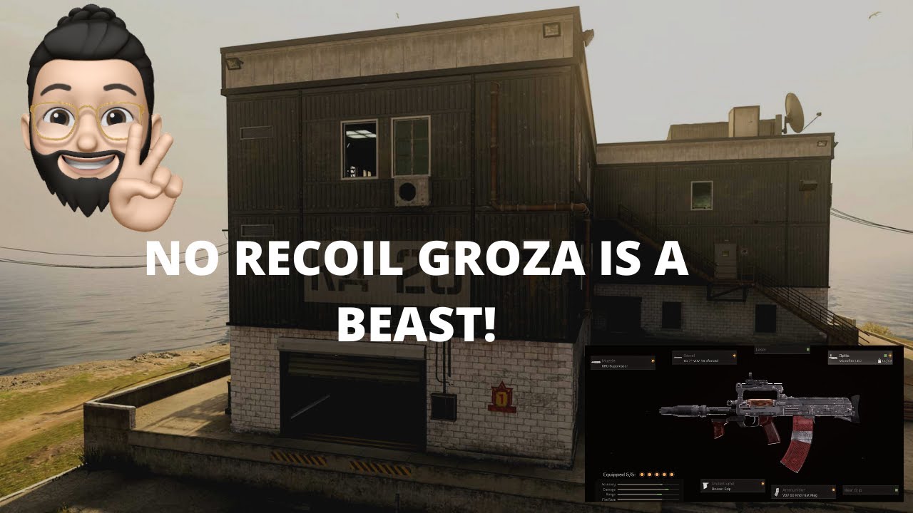BEST CLASS GROZA FOR WARZONE (NO RECOIL)| PS5 #Gaming #Warzone #CoD ...