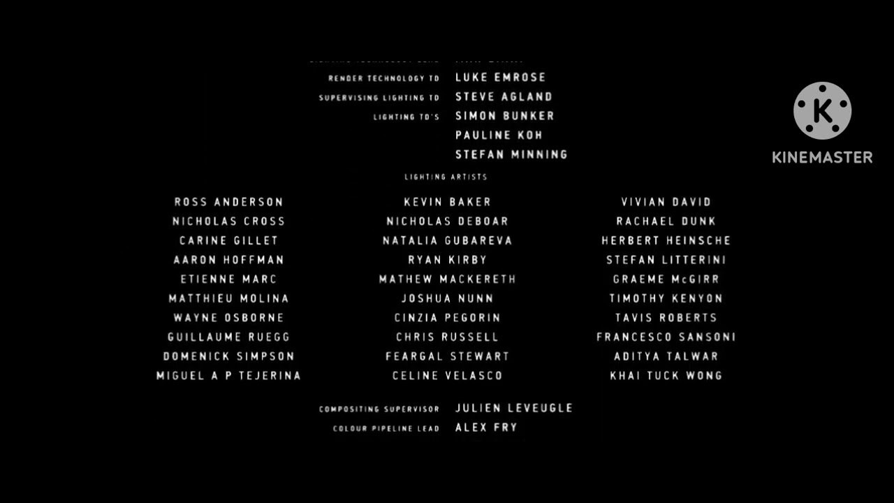 The Lego Movie End Credits (Widescreen) Edited - YouTube