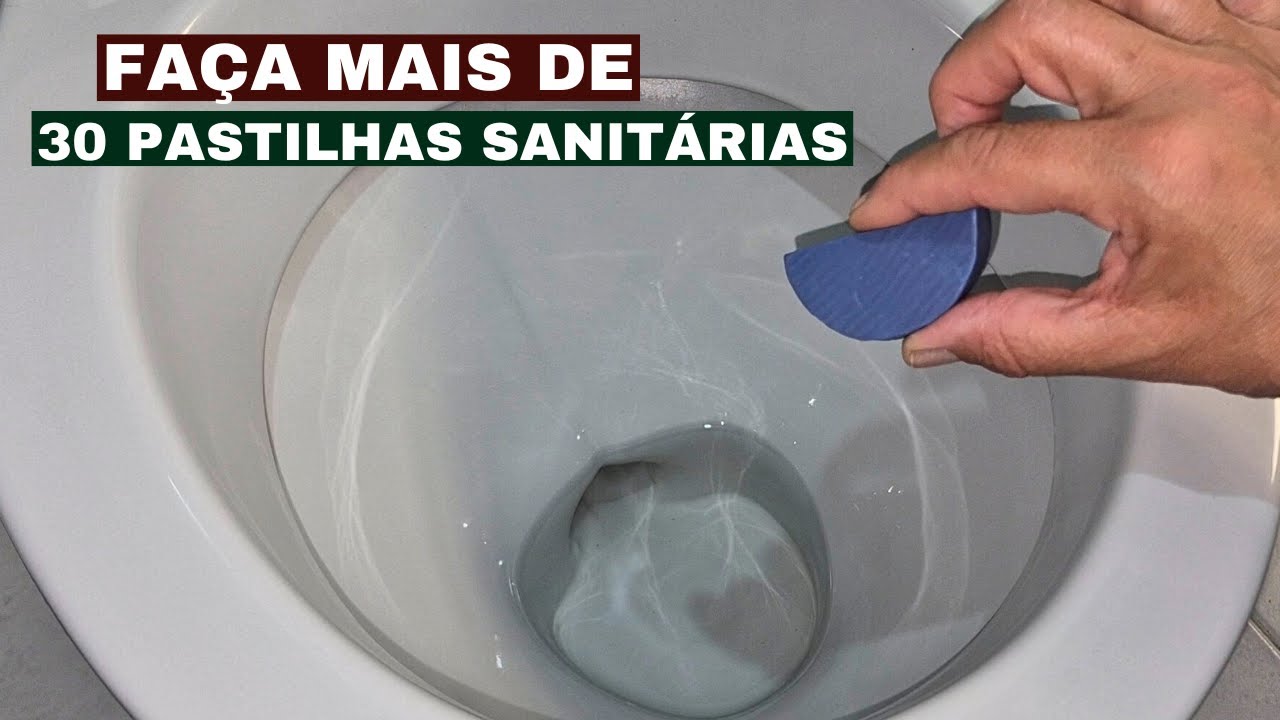 FAÇA MAIS DE 30 PASTILHAS SANITÁRIAS SUPER PERFUMADAS - ECONOMIZE OU ...