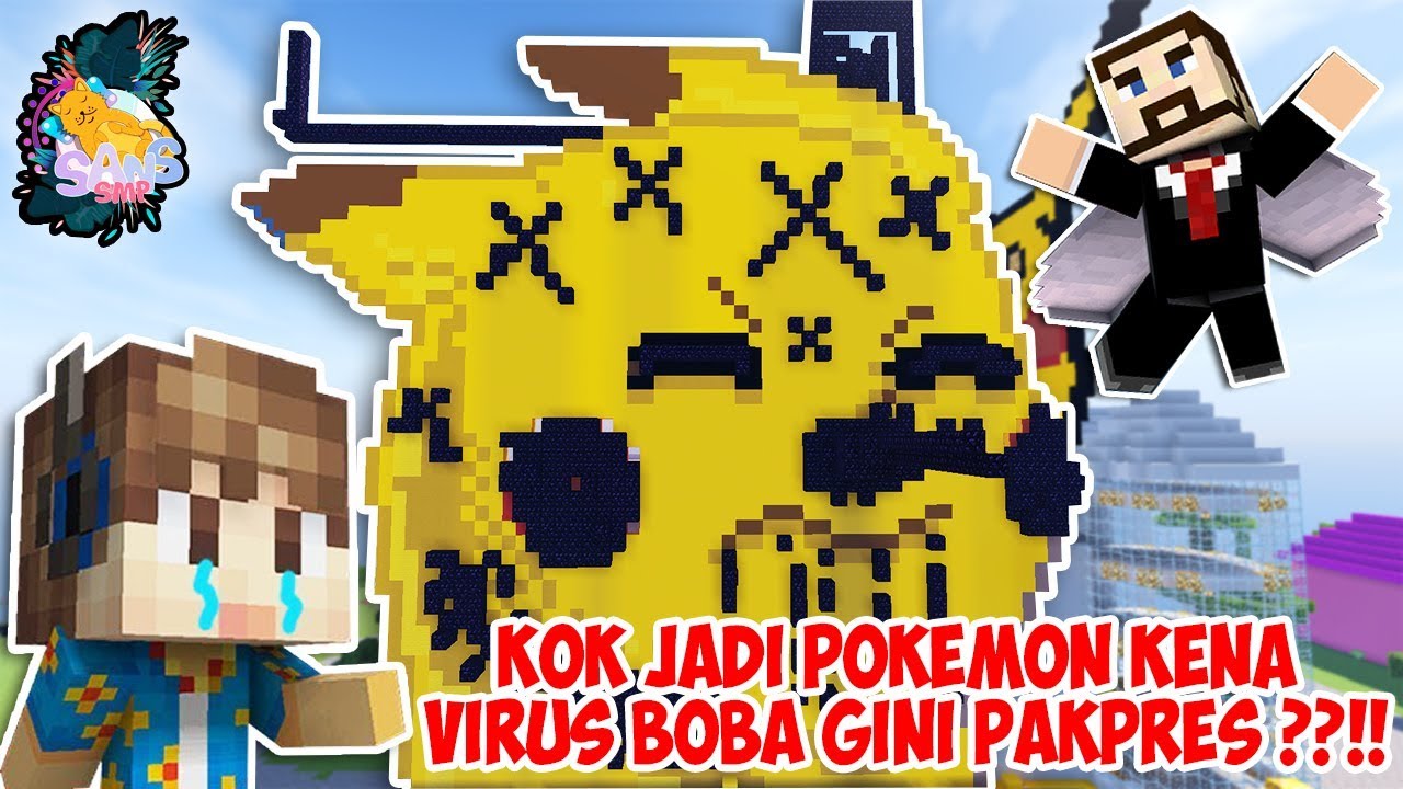 PRANK CORAT-CORET LUKISAN POKEMON MILIK ODO KENTANG DI SANS SMP ...