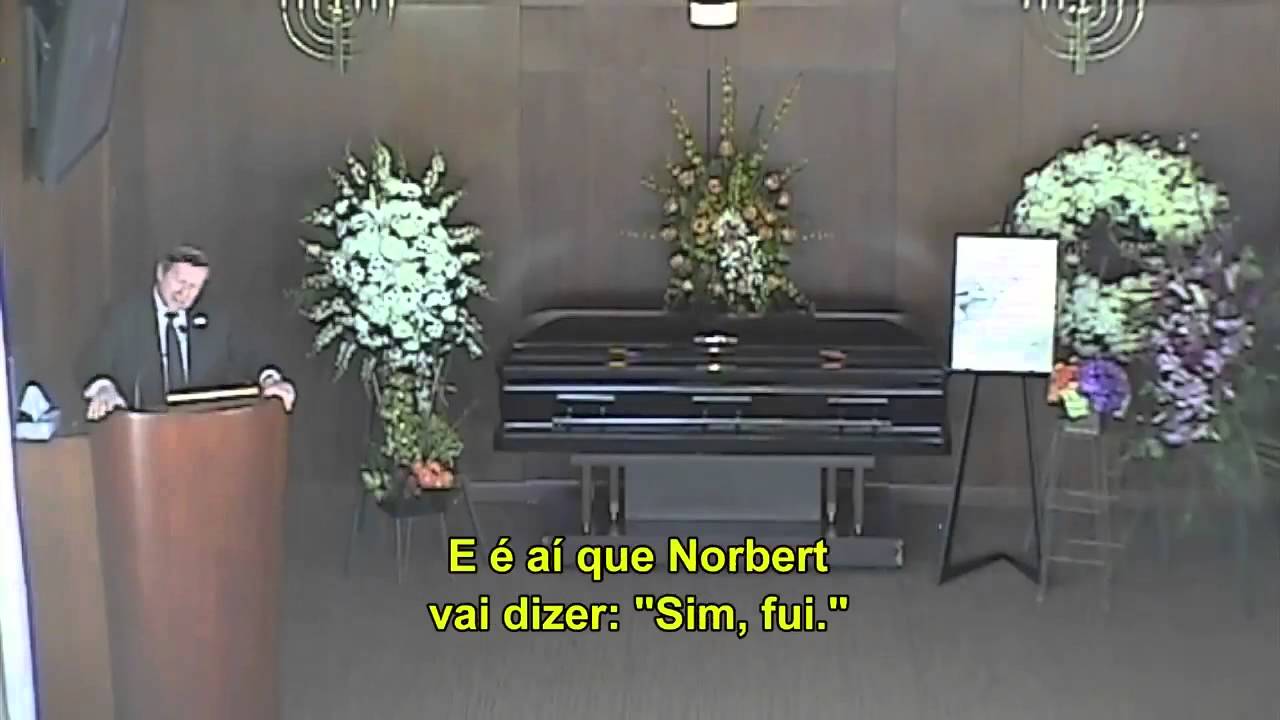 Norbert Gehr Serviço Memorial com legendas em português - YouTube