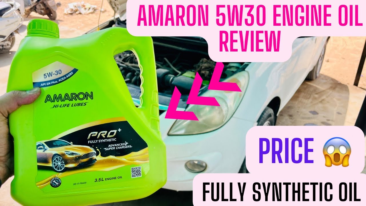 Amaron Fully Synthetic 5w30 Engine Oil Review With Price #amaronoil # ...