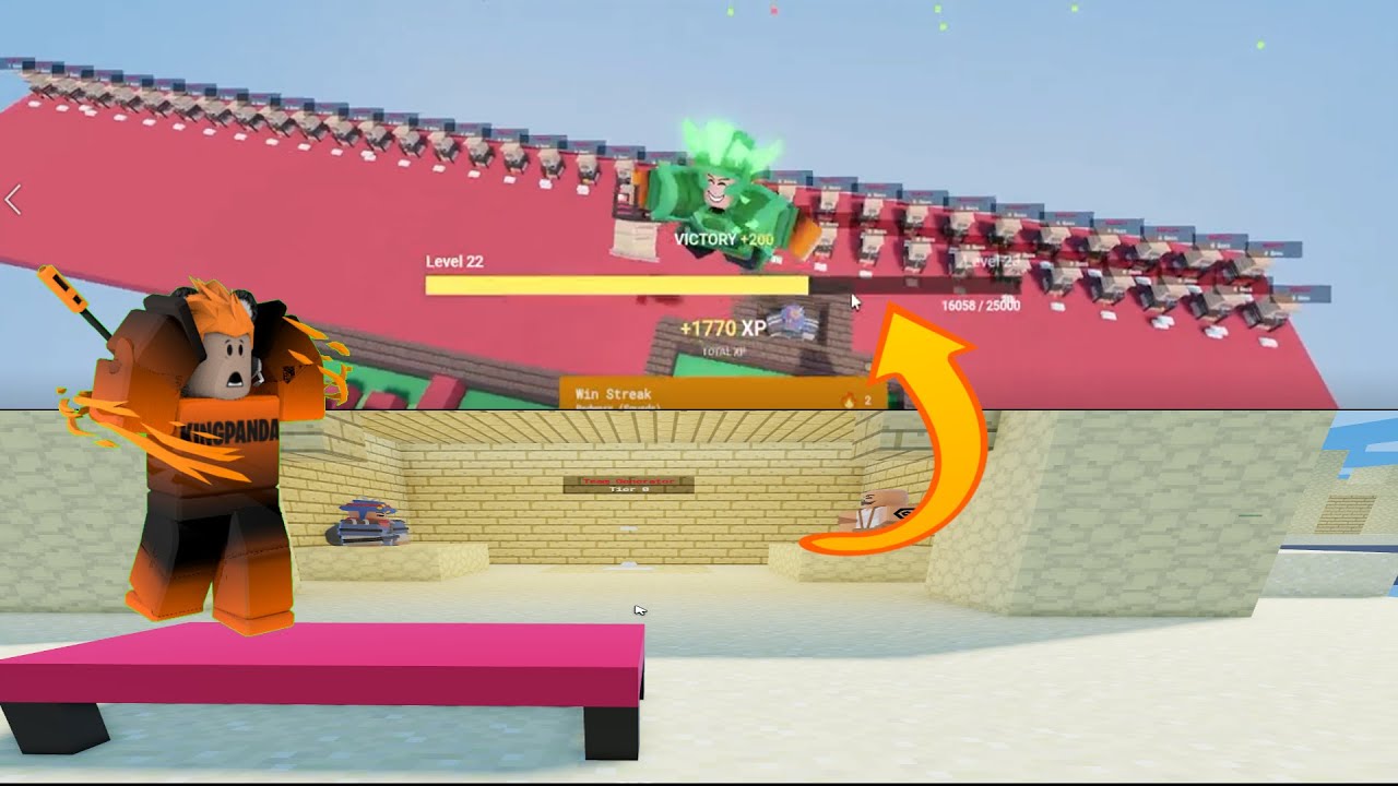 I used the BEEKEEPER kit in Roblox Bedwars.. - YouTube