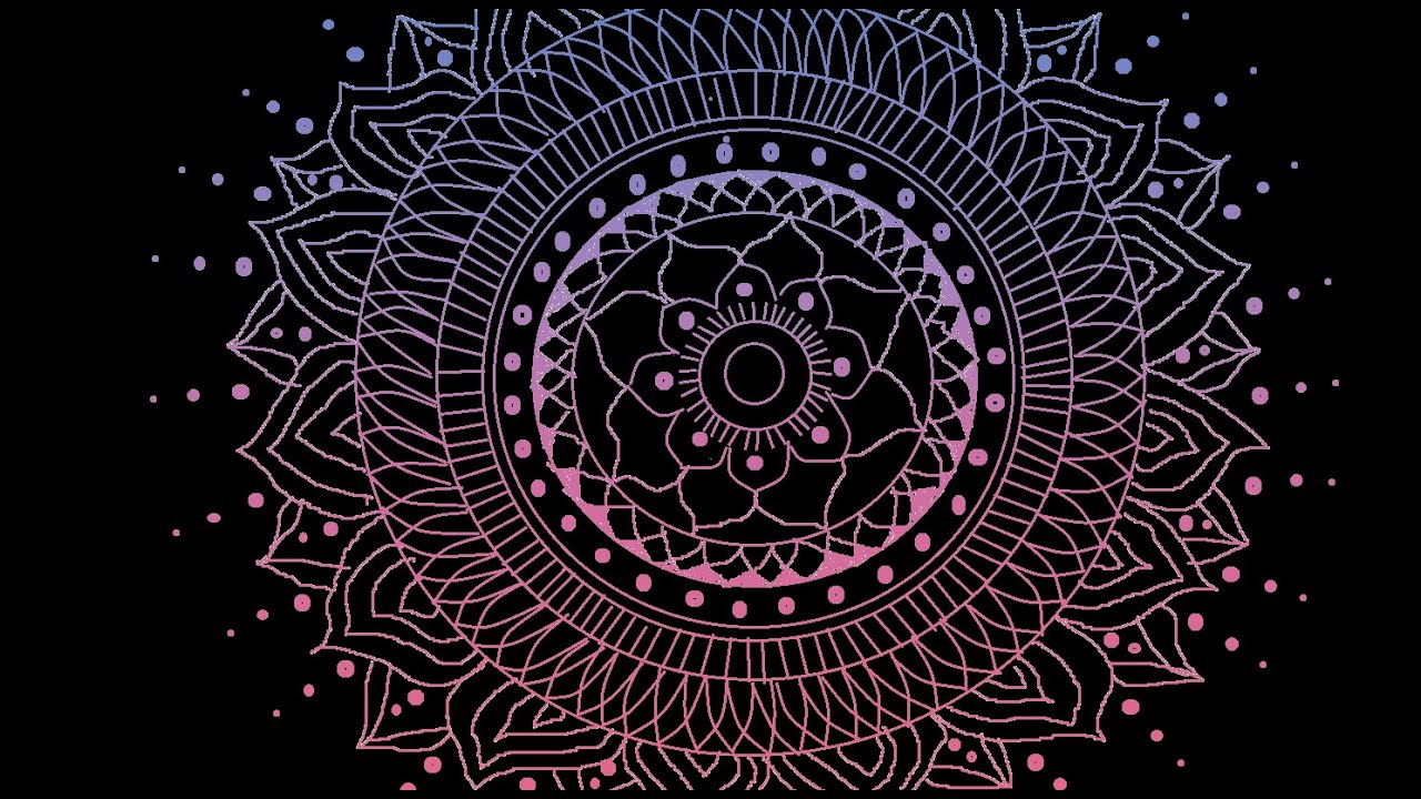 mandala art on mspaint | computer painting | ms paint drawing | mspaint ...