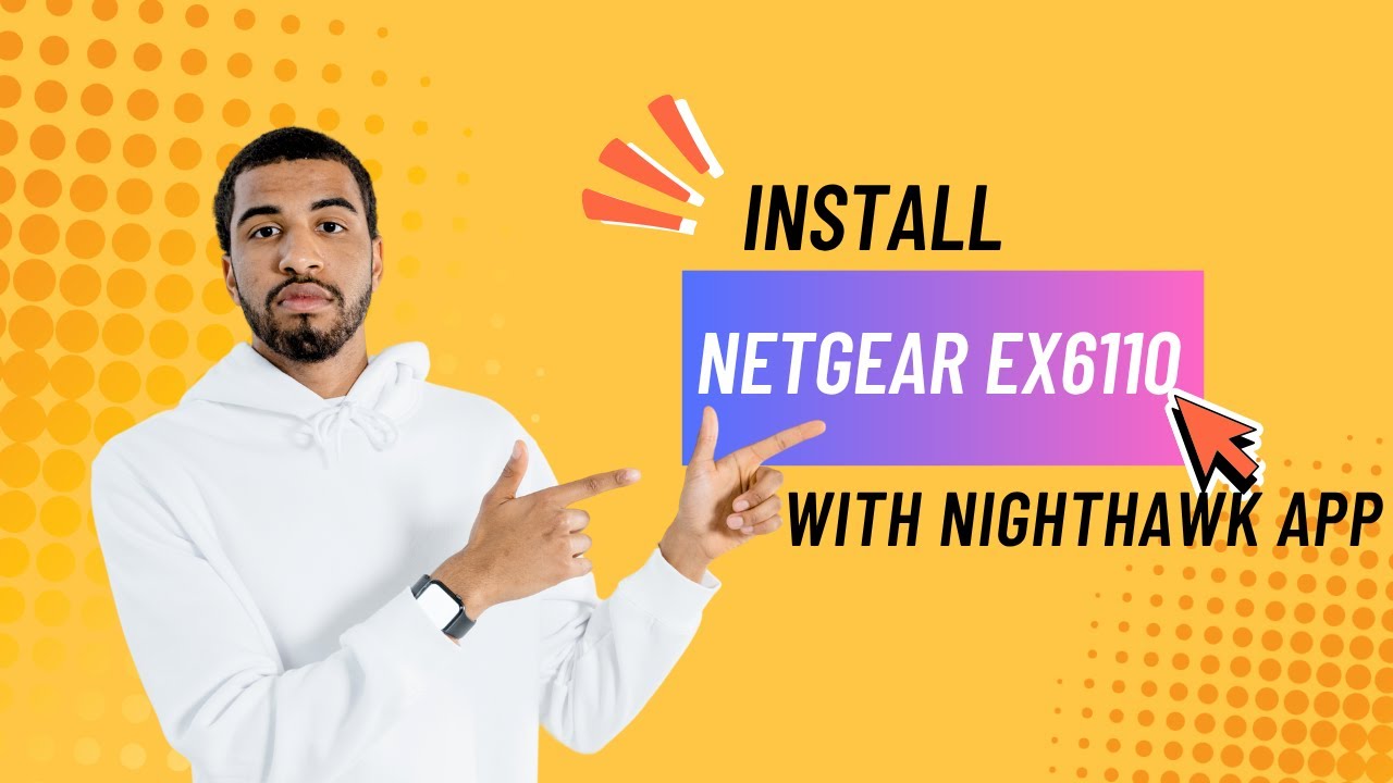Netgear EX6110 Setup Using Nighthawk App | Step-by-Step WiFi Extender ...