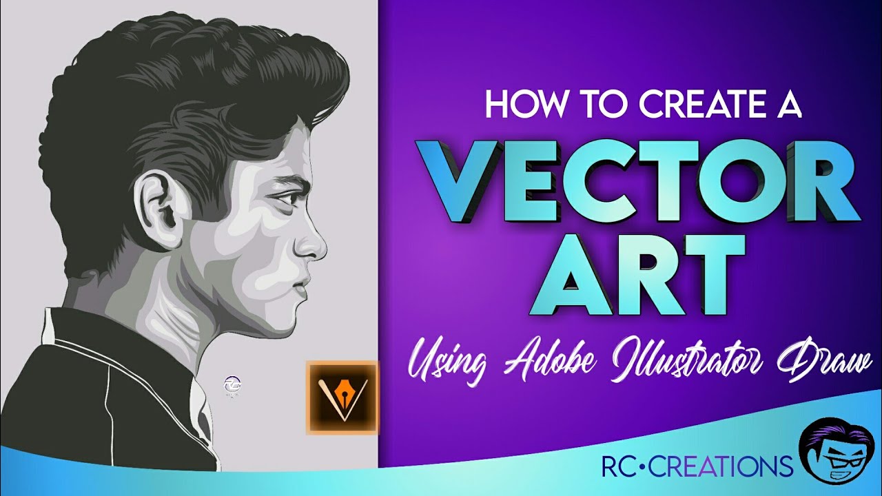 Bruno Mars- Vector Art using Adobe Illustrator Draw 4 | RC Creations ...
